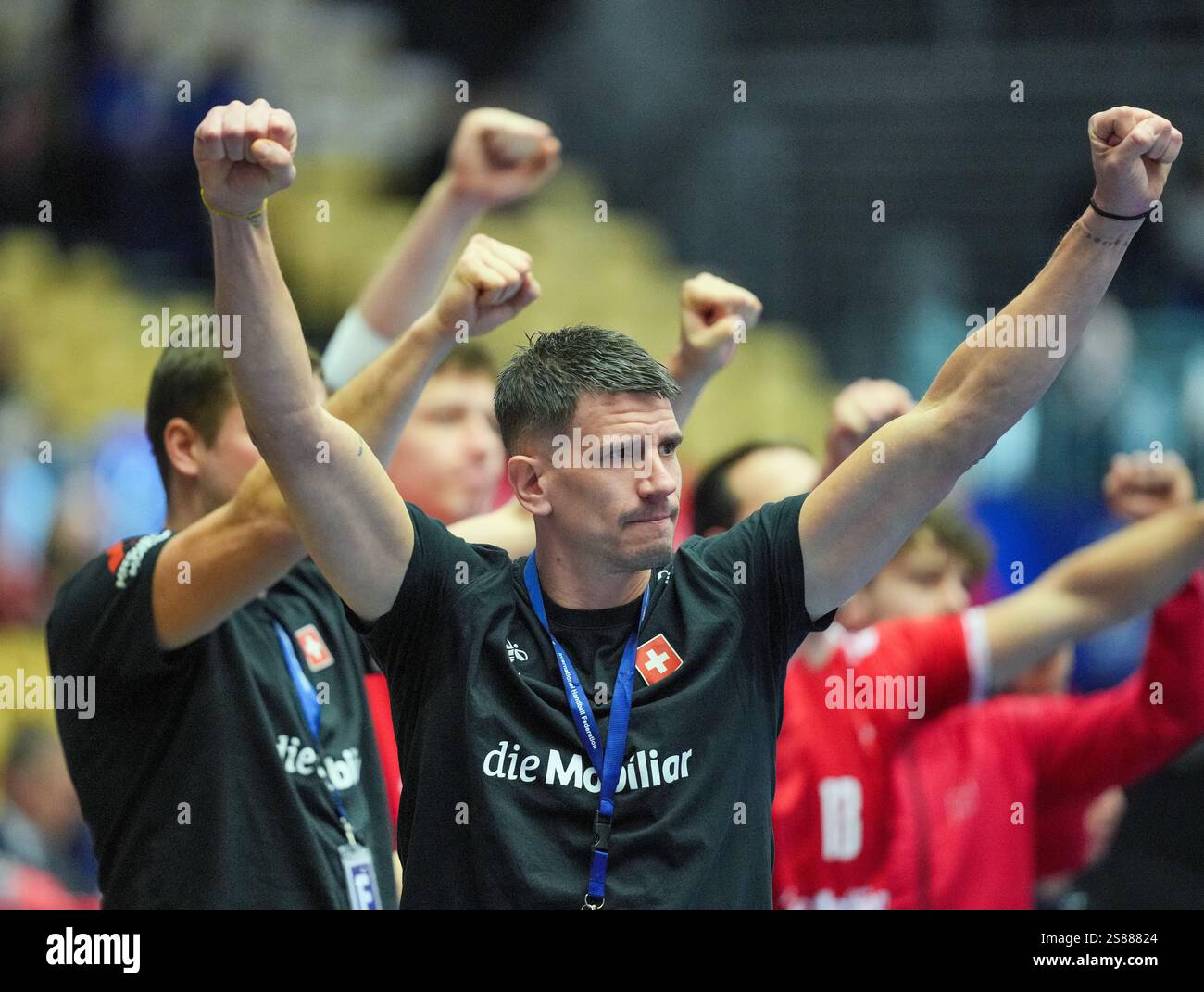 21 January 2025, Denmark, Herning: Handball: World Championship ...