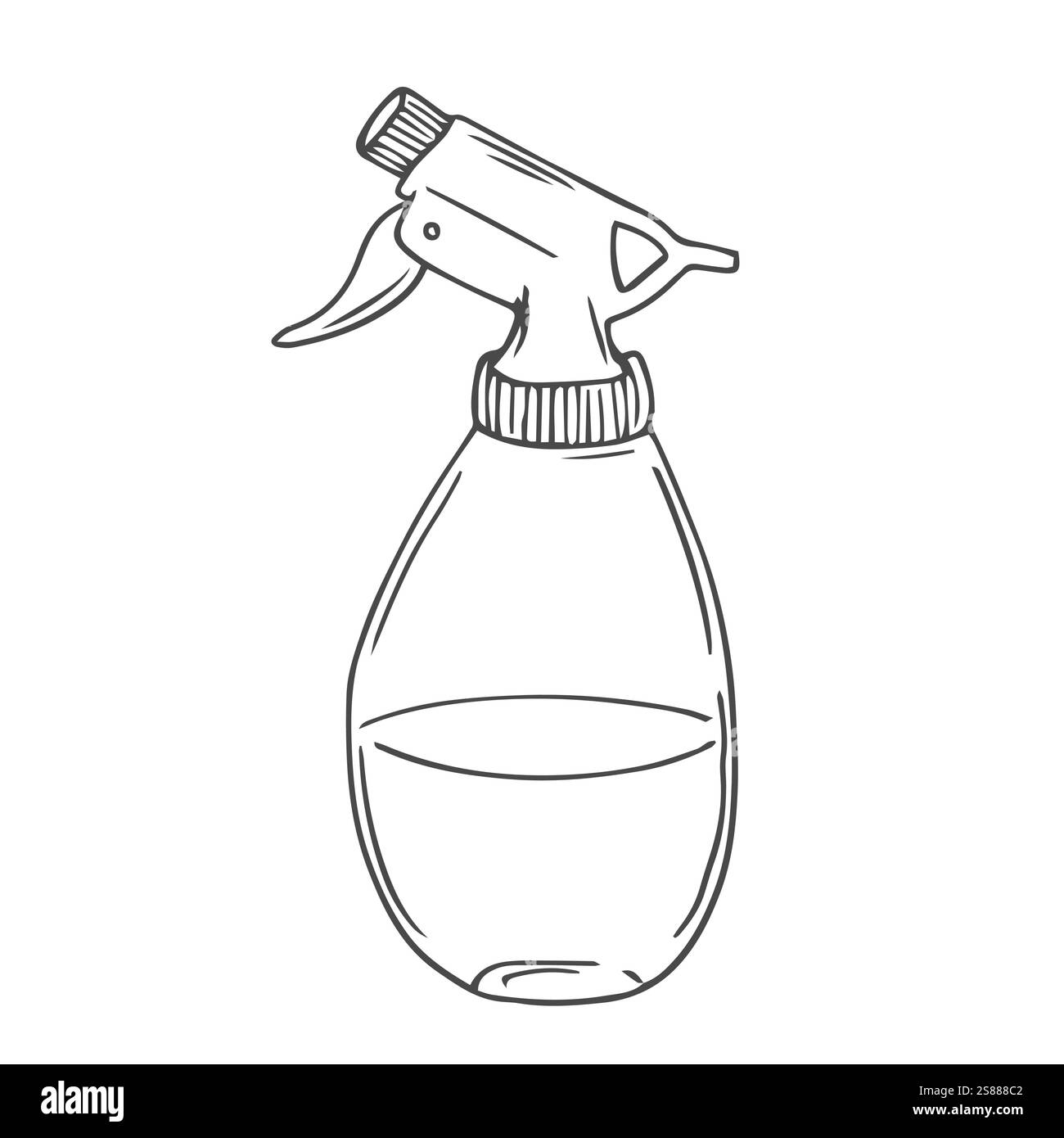 Fertilizers liquid line icon hi-res stock photography and images - Alamy