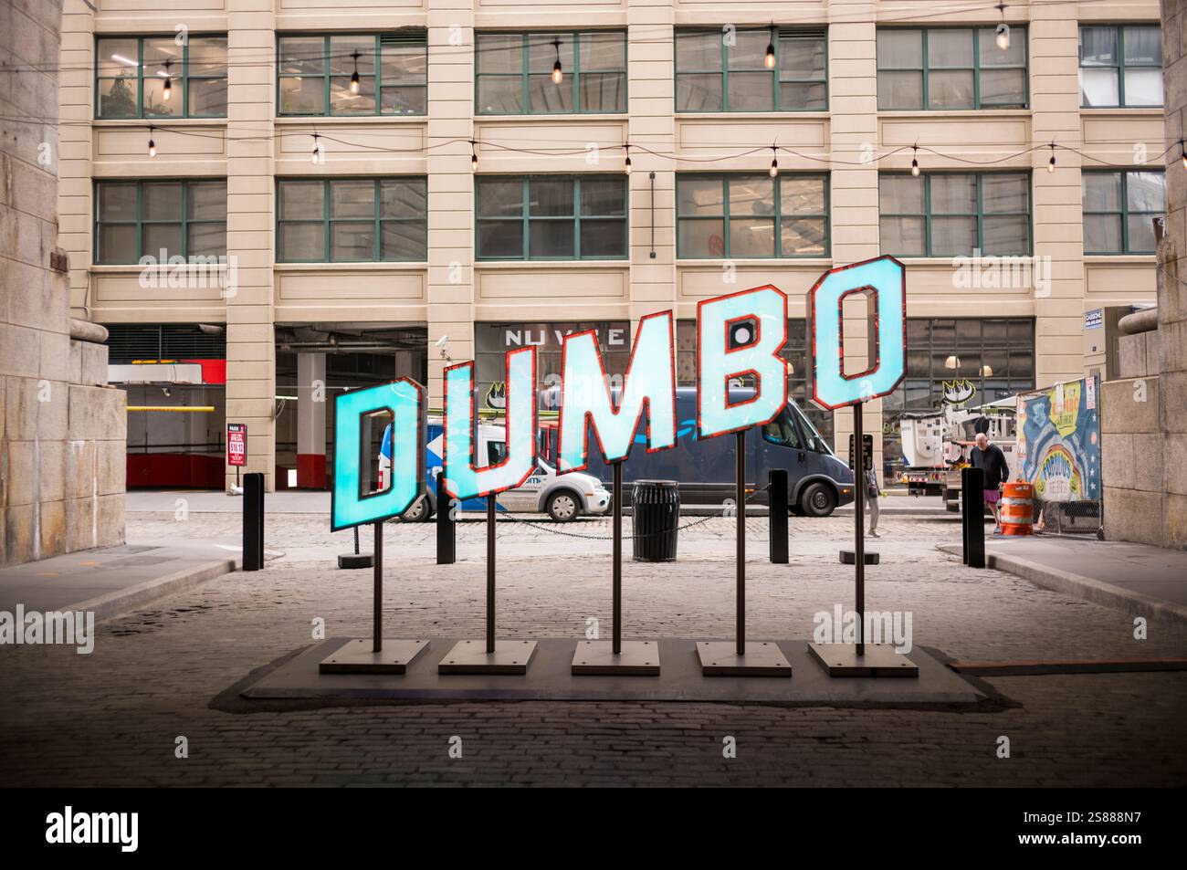New York City, USA - May 15, 2024: Dumbo Sign in Manhattan - USA Stock ...