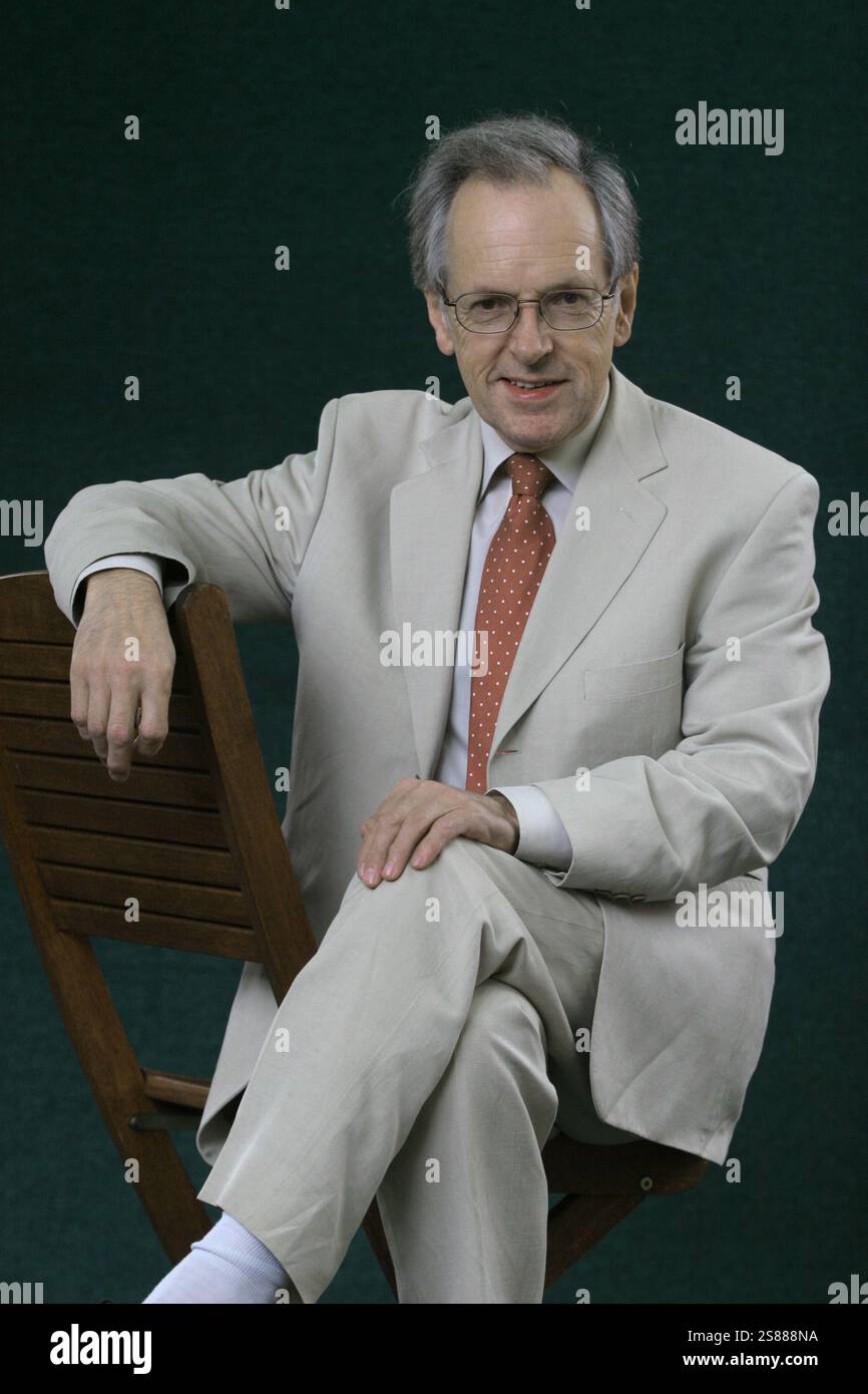 British commentator and critic Nigel Rees pictured at the Edinburgh ...
