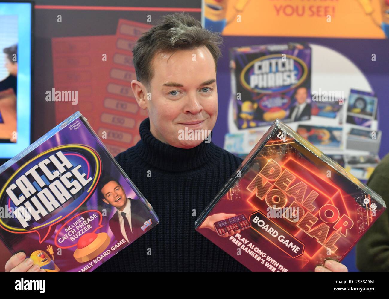 London, UK. TV Presenter Stephen Mulhern was present at The British Toy ...