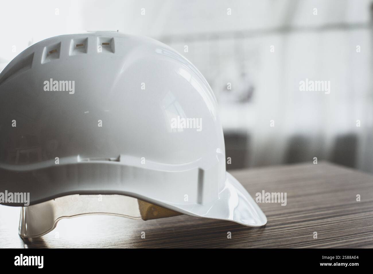 Safety Engineer Helmet Gear Stock Photo - Alamy