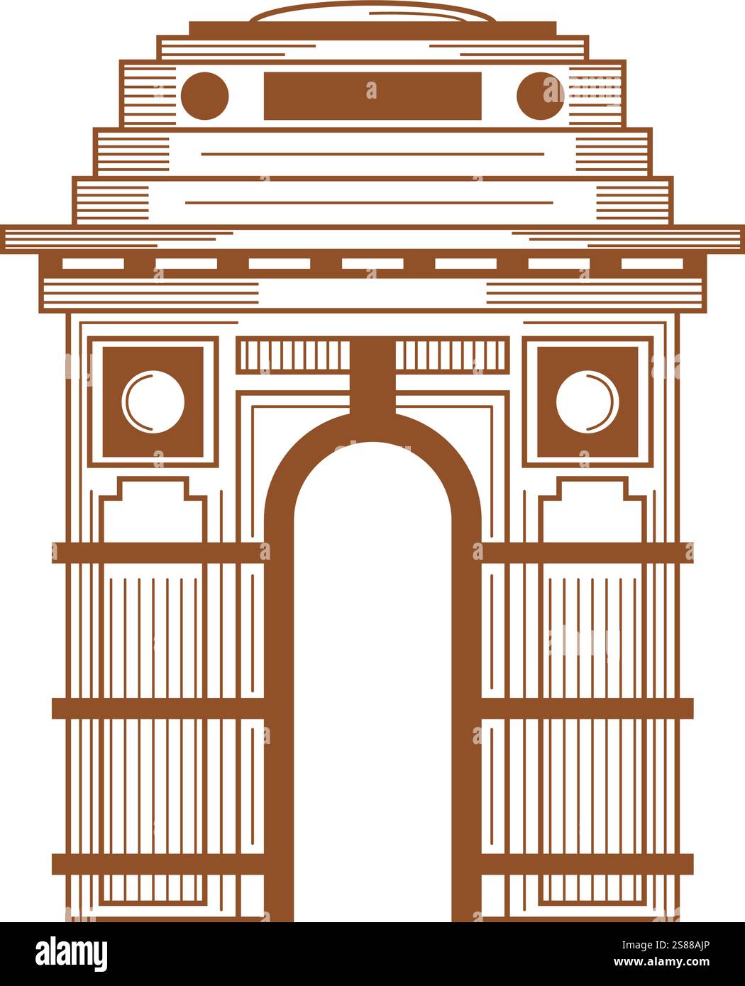 gateway of india monument Stock Vector Image & Art - Alamy