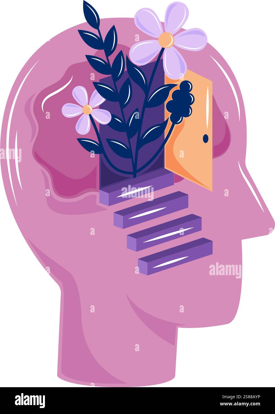 psychology human brain Stock Vector Image & Art - Alamy