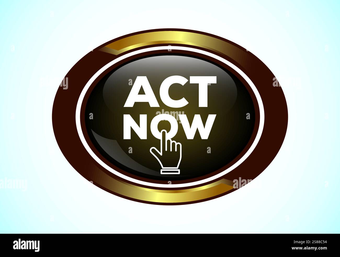 Act now button. Suitable for mobile app, and website UI design Stock ...