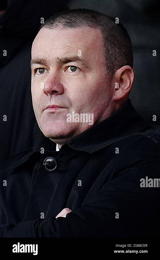 Southampton chief executive officer Phil Parsons in the stands during ...