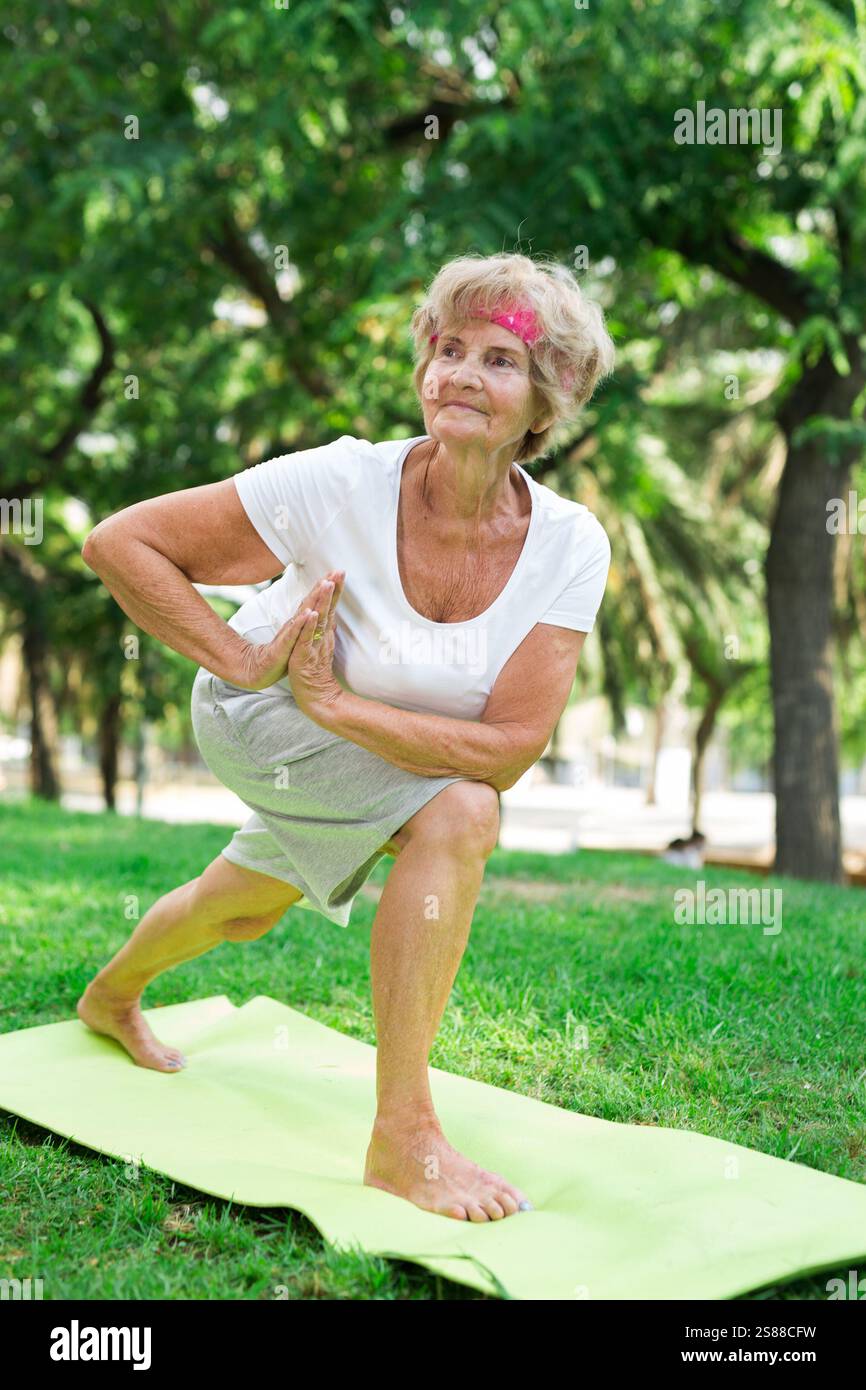 European old granny standing hi-res stock photography and images - Alamy