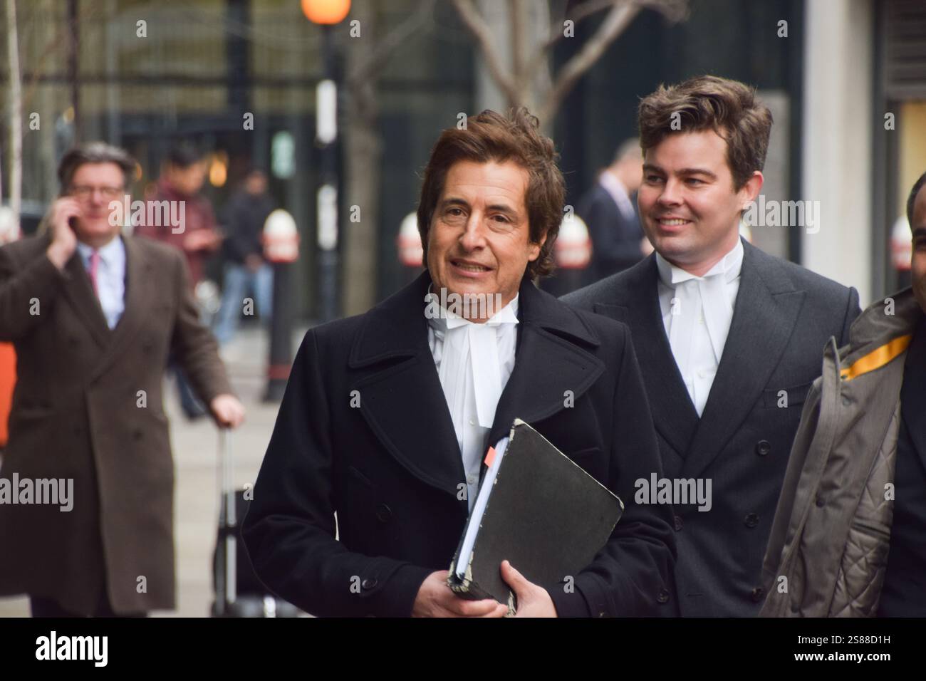 London, England, UK. 21st Jan, 2025. Prince Harry's lawyer DAVID ...