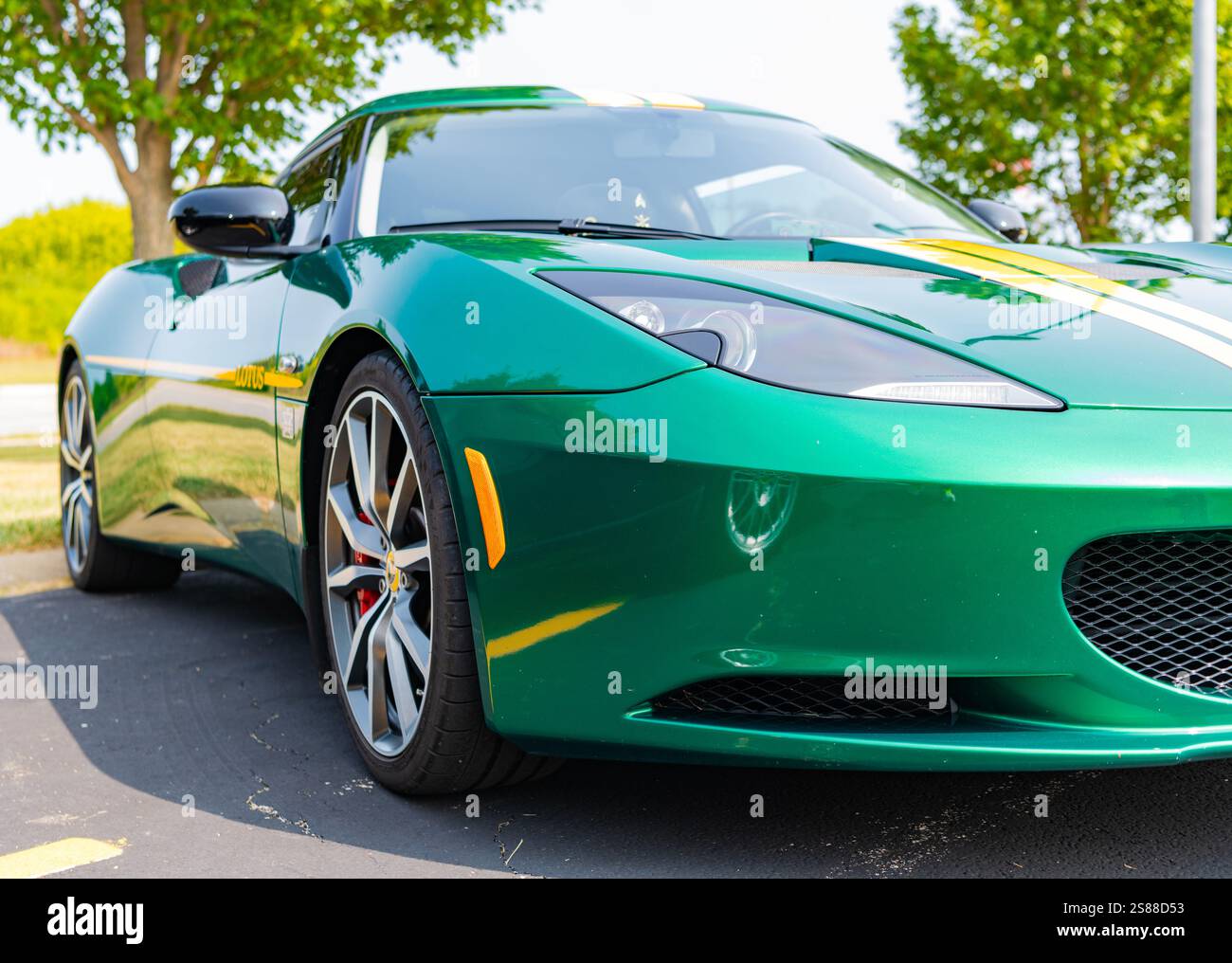 Chicago, Illinois, USA - September 08, 2024: 2021 Lotus Evora GT ...