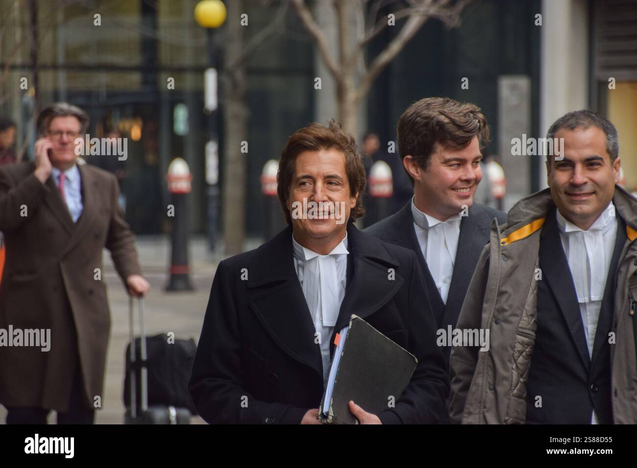 London, England, UK. 21st Jan, 2025. Prince Harry's lawyer DAVID ...