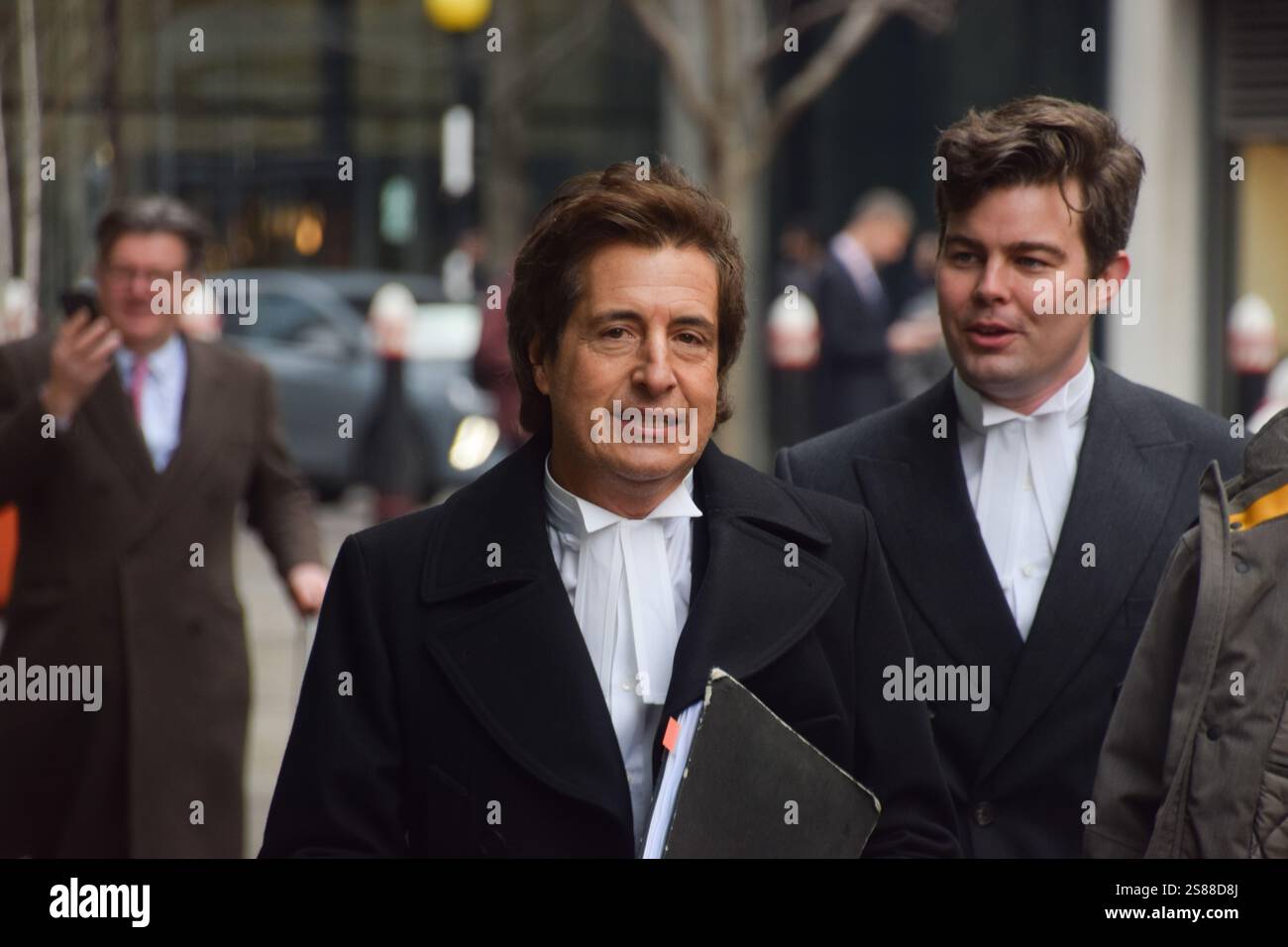 London, England, UK. 21st Jan, 2025. Prince Harry's lawyer DAVID ...