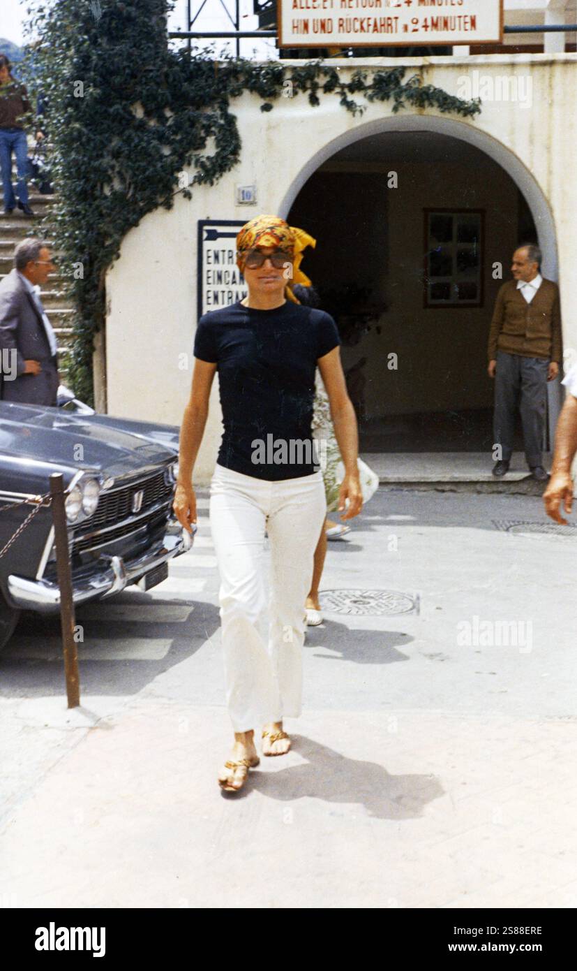 6 Giugno 1971 Capri Archivio Storico Olycom/Lapresse Jacqueline Lee ...