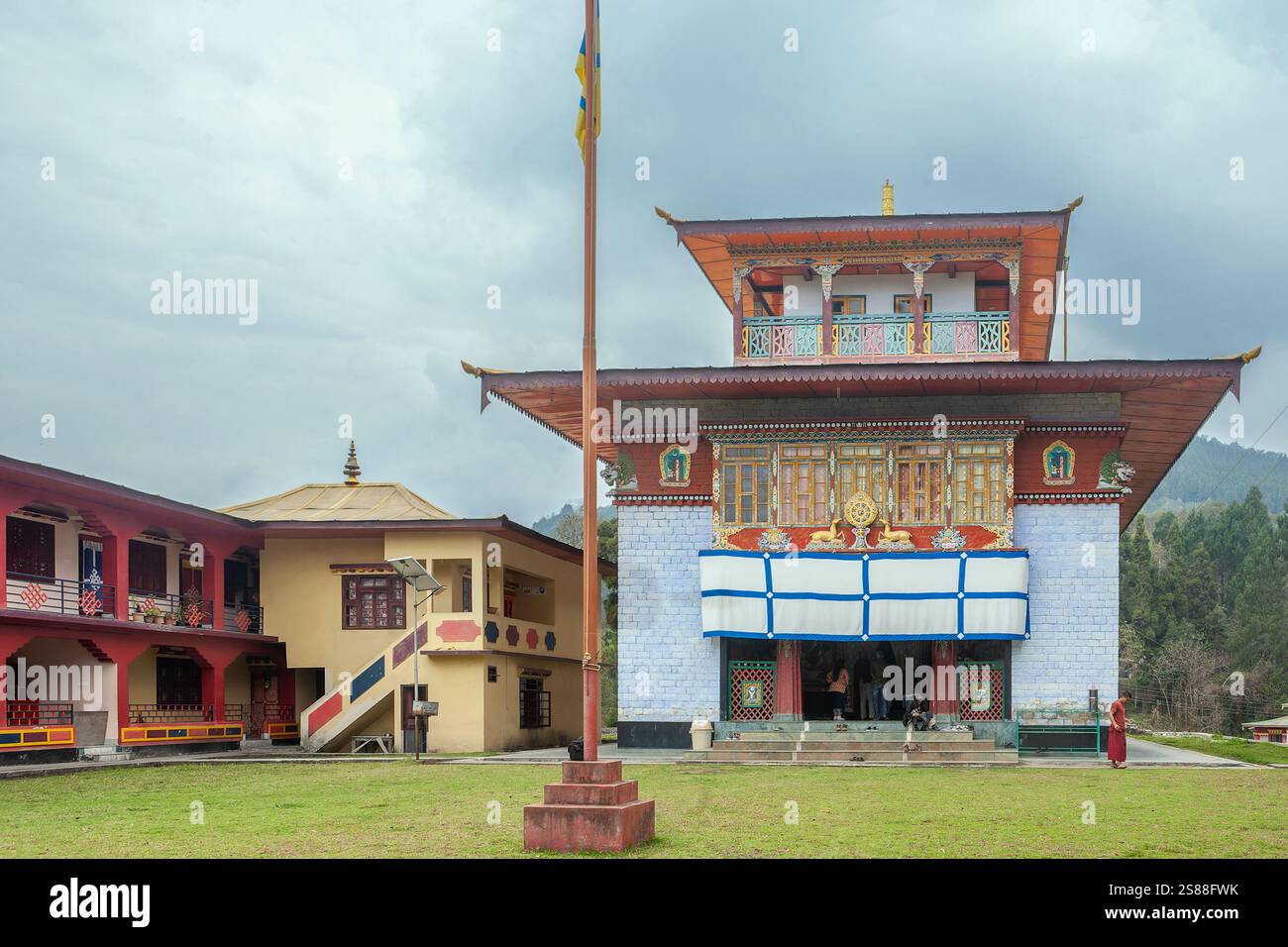 03 23 2017 Rumtek Dharma Chakra Centre Gangtok. Sikkim India Asia Stock ...