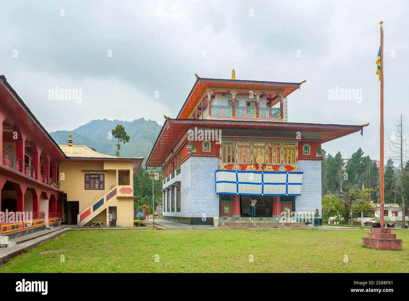 03 23 2017 Rumtek Dharma Chakra Centre Gangtok. Sikkim India Asia Stock ...