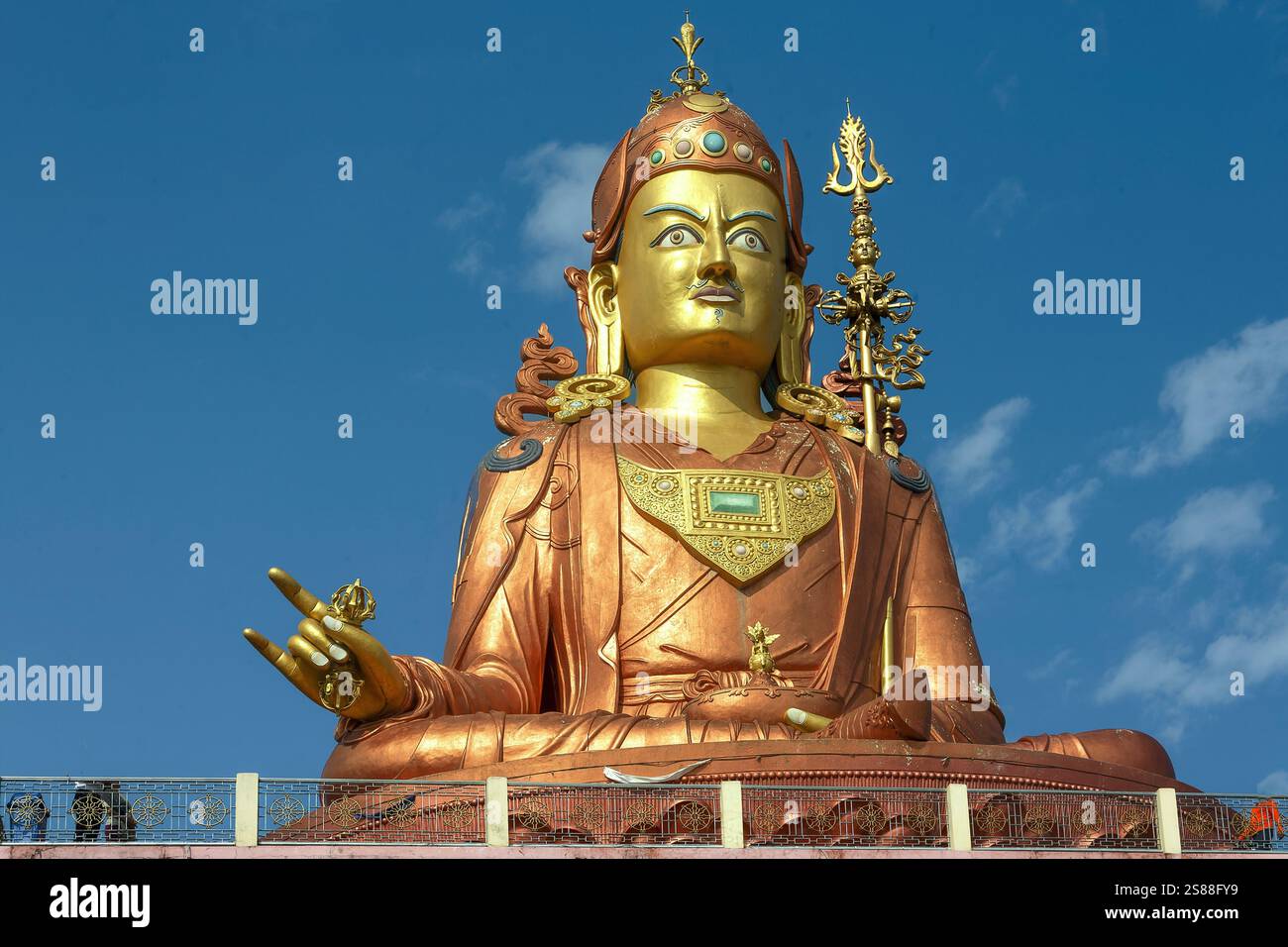 03 32 2017 statue of Guru Padmasambhava Guru Rinpoche, the patron saint ...
