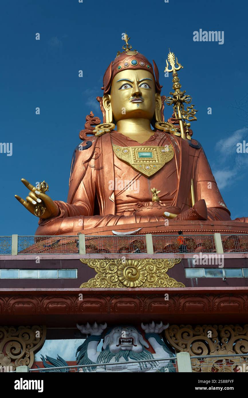 03 32 2017 statue of Guru Padmasambhava Guru Rinpoche, the patron saint ...