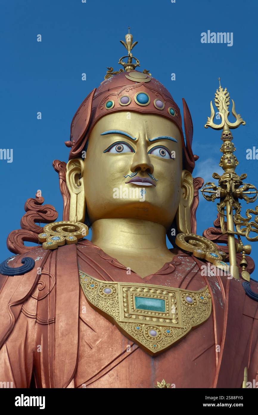 03 32 2017 statue of Guru Padmasambhava Guru Rinpoche, the patron saint ...