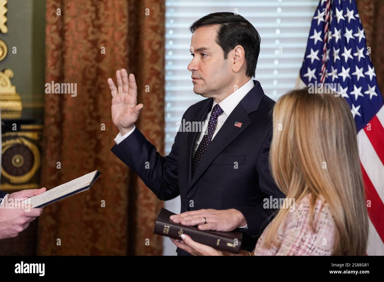 Washington, United States. 21st Jan, 2025. Vice President JD Vance ...