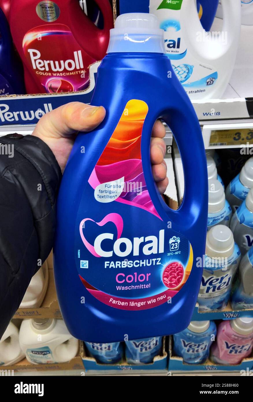Coral Color-Waschmittel von Unilever Deutschland. Früher war der Name ...
