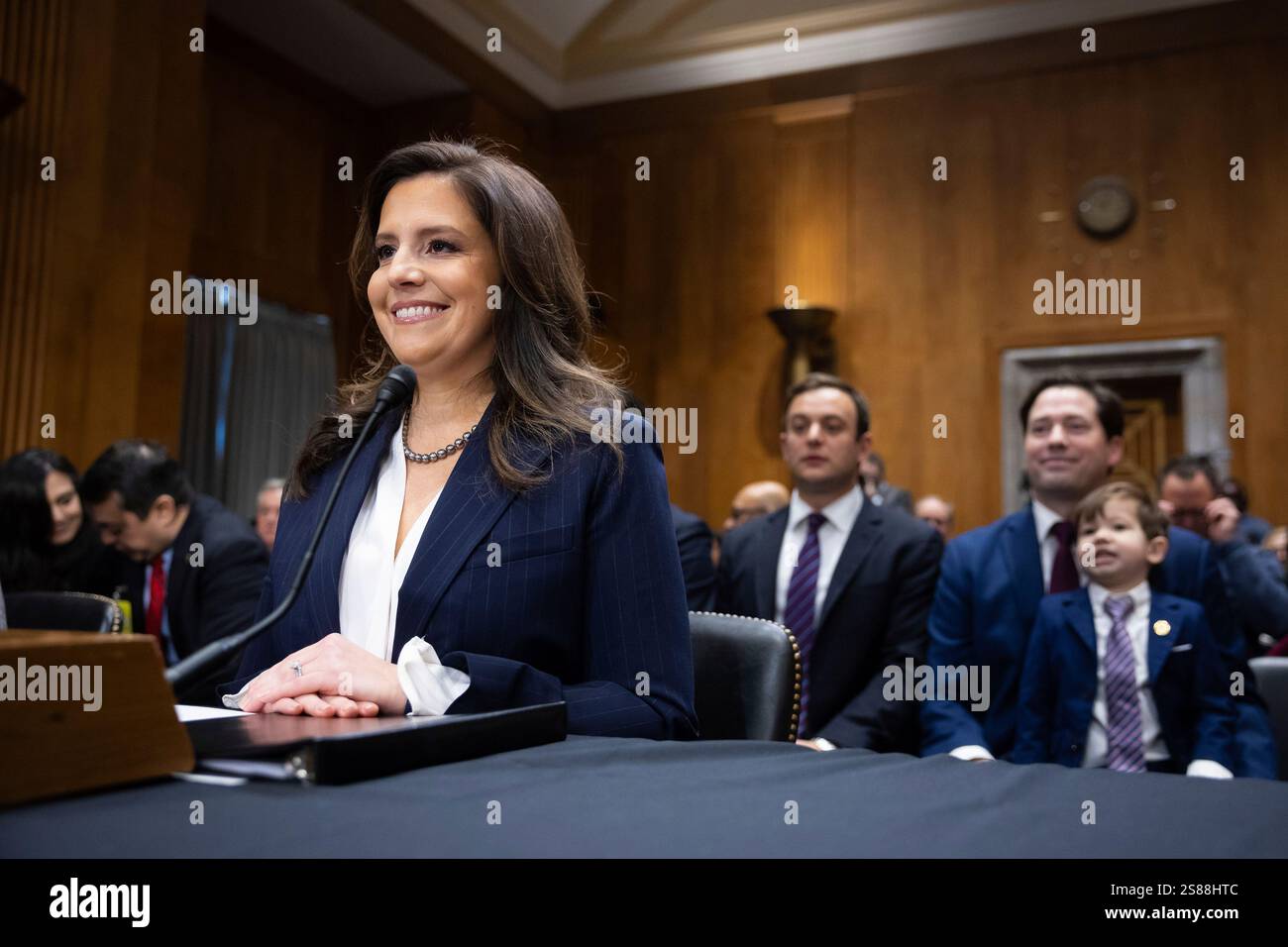 Rep. Elise Stefanik (R-N.Y.), President Donald Trump's nominee to be U ...