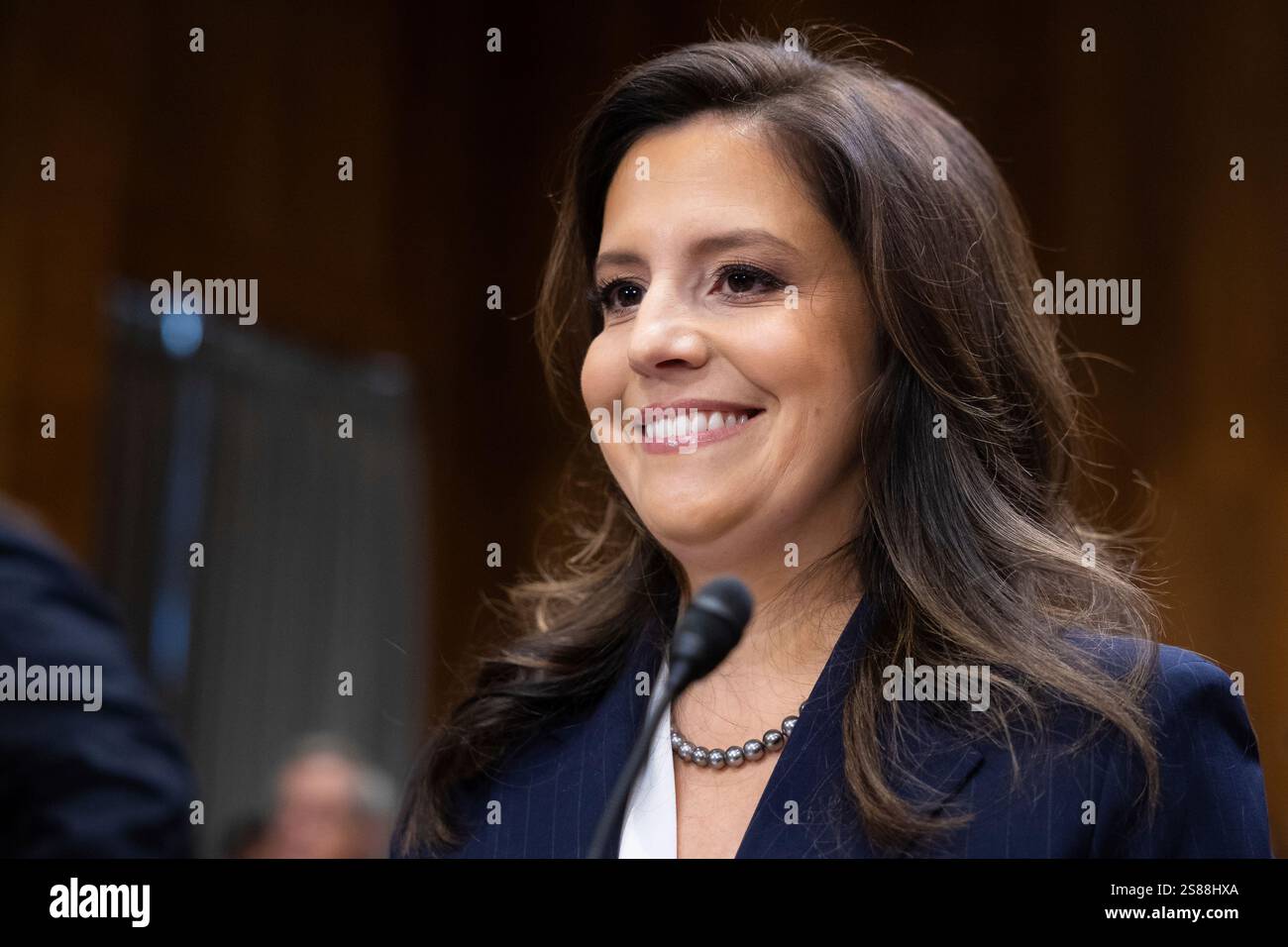 Rep. Elise Stefanik (R-N.Y.), President Donald Trump's nominee to be U.S. ambassador to the ...