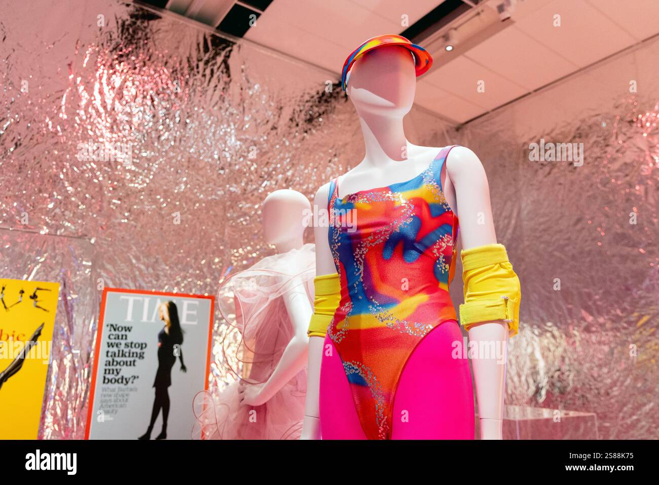 Neon Barbie costume (2022) by Jacqueline Durran for the Barbie Movie ...