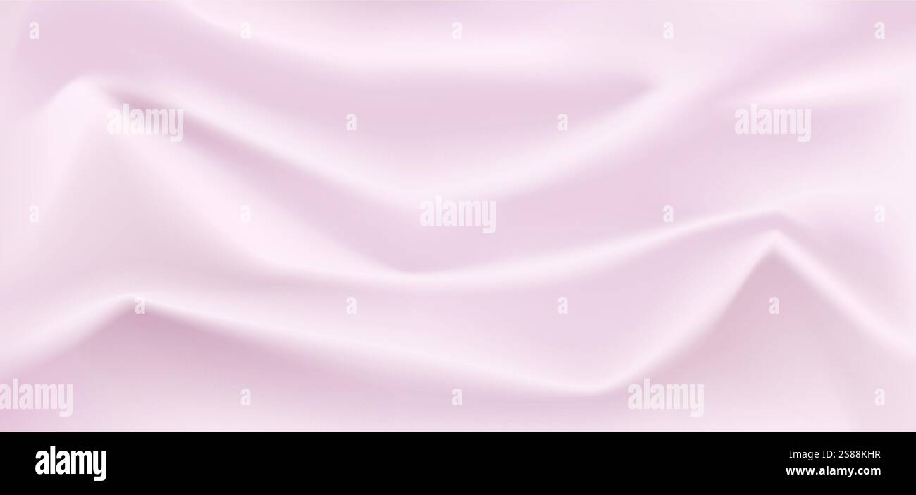 Texture of silk. Closeup fabric with smooth pleats background. Texture ...