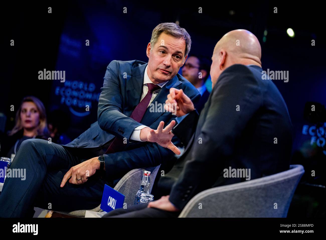 Davos, Switzerland. 21st Jan, 2025. Outgoing Prime Minister Alexander ...