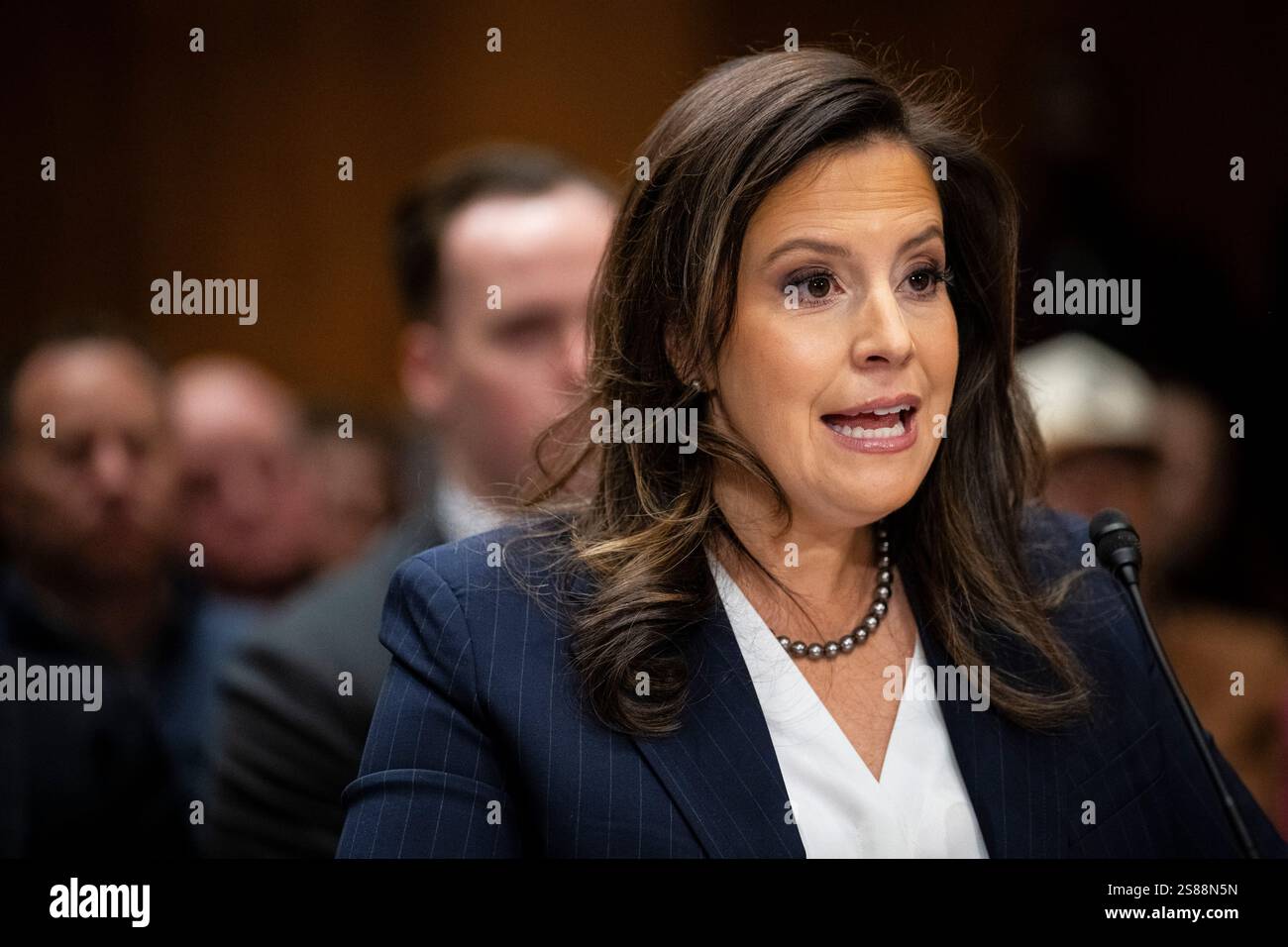 Washington, USA. 21st Jan, 2025. Representative Elise Stefanik (R-N.Y ...