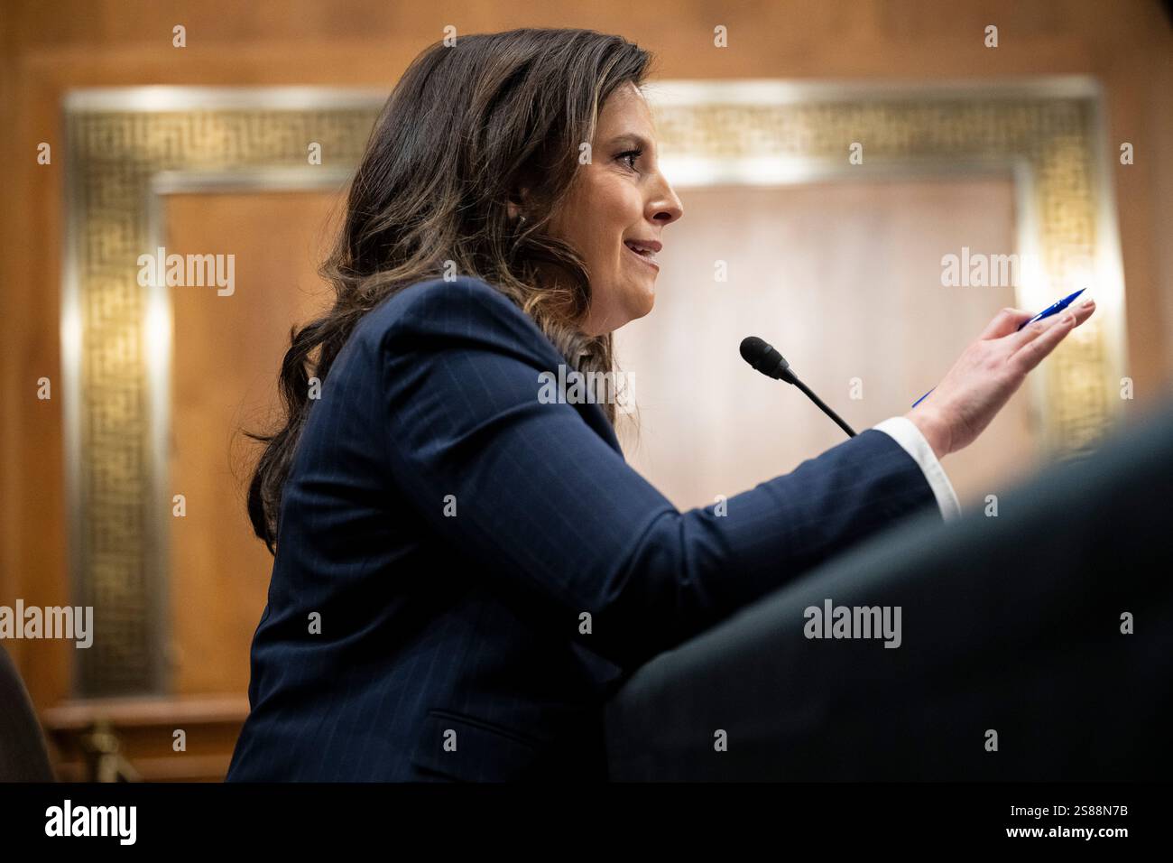 Washington, USA. 21st Jan, 2025. Representative Elise Stefanik (R-N.Y ...