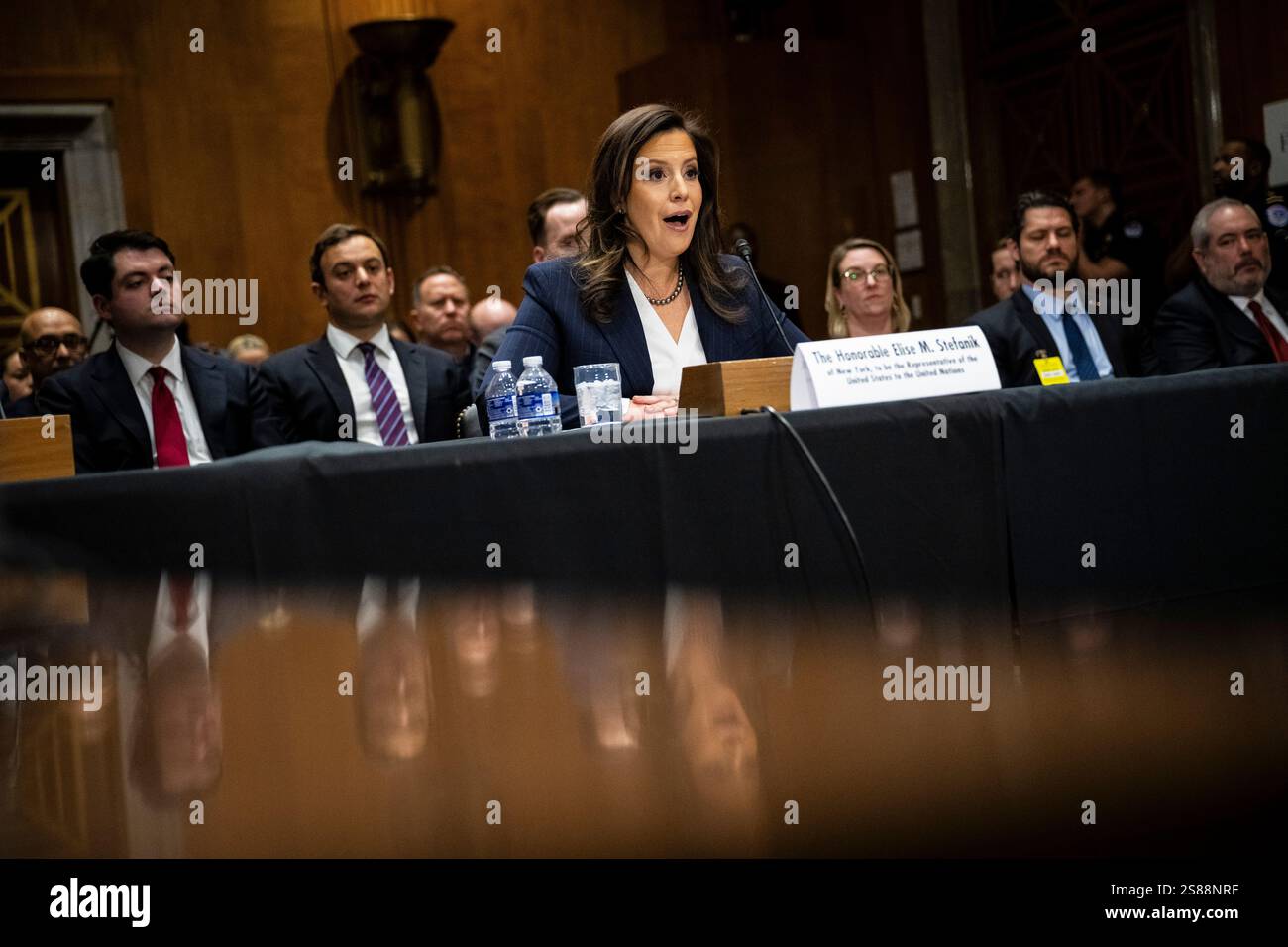 Washington, USA. 21st Jan, 2025. Representative Elise Stefanik (R-N.Y ...