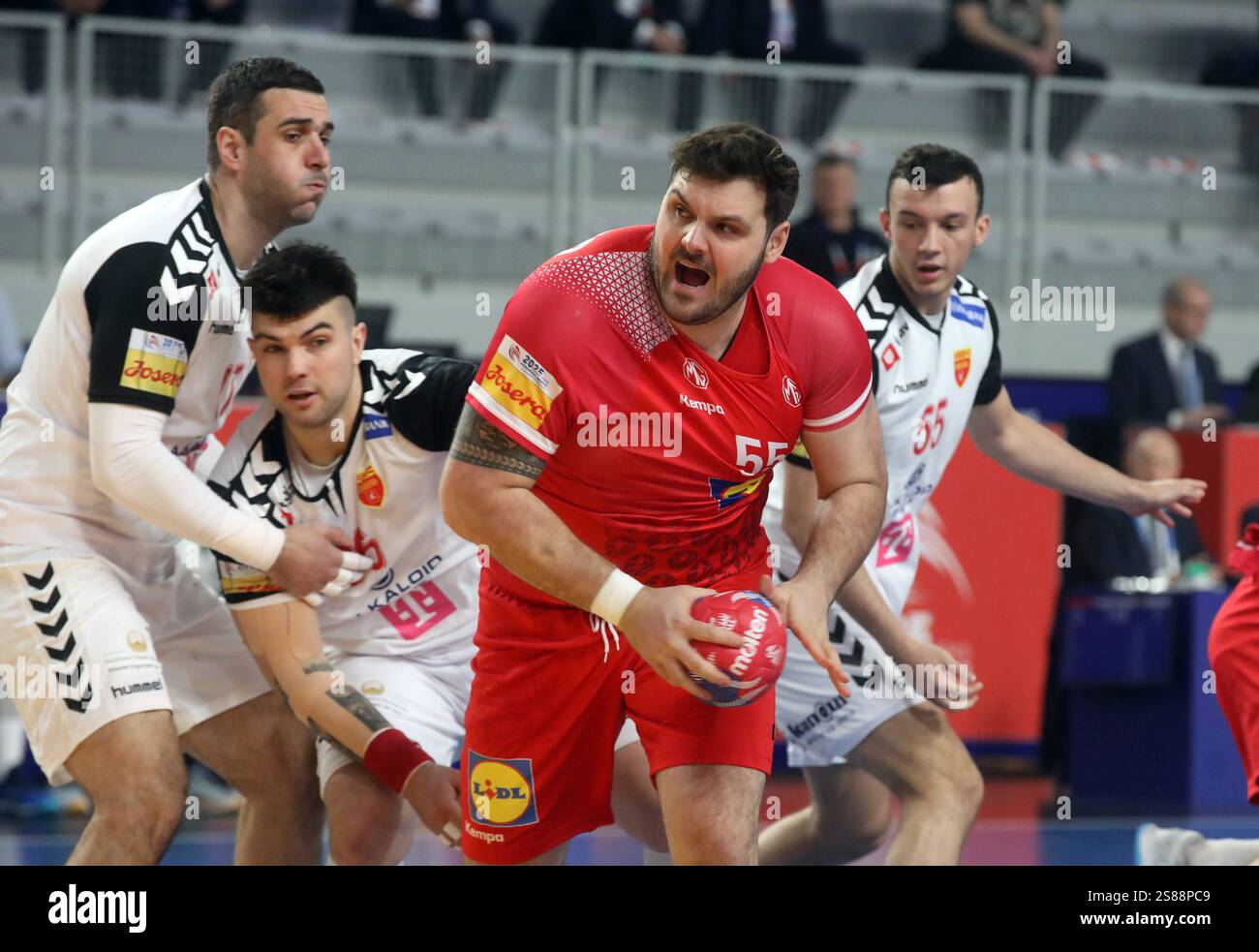 Croatia, Varazdin, 210125. Arena Varazdin. IHF World Handball ...