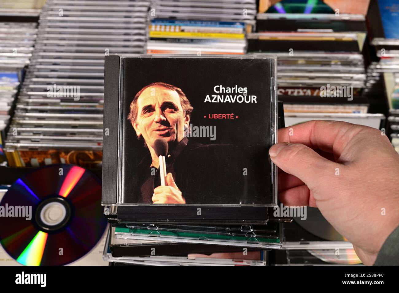 Charles aznavour star hi-res stock photography and images - Alamy