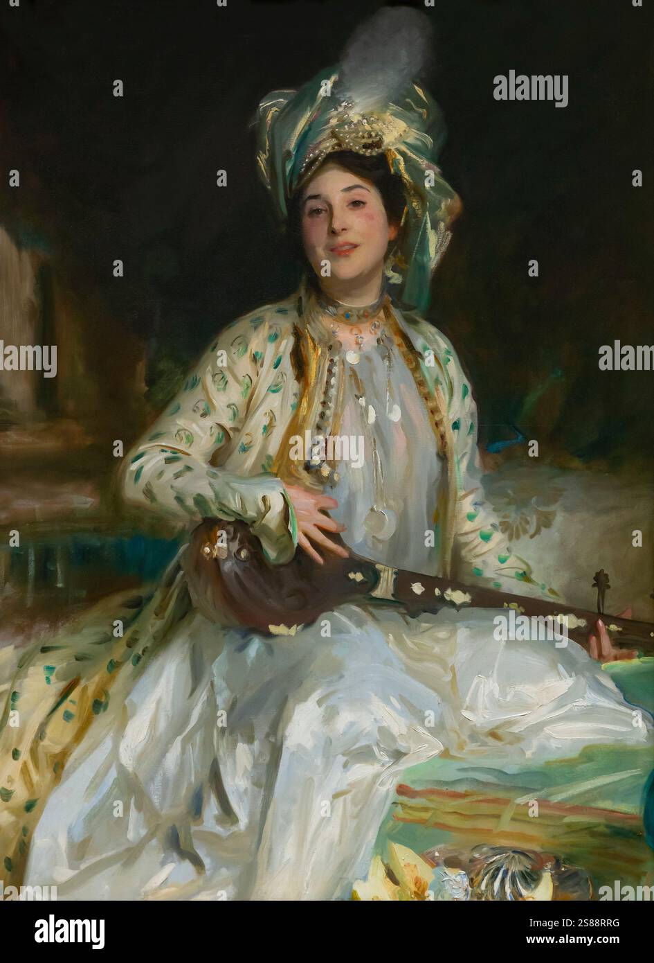 Almina, Daughter of Asher and Flora Wertheimer, John Singer Sargent ...