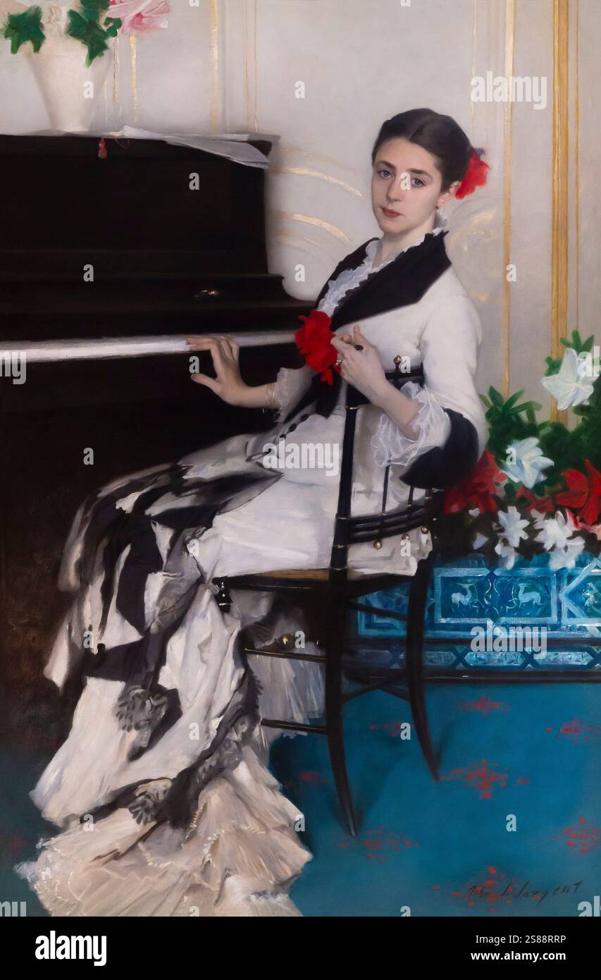 Madame Ramon Subercaseaux, Amalia Errazuriz, John Singer Sargent, 1880-1881 Stock Photo - Alamy