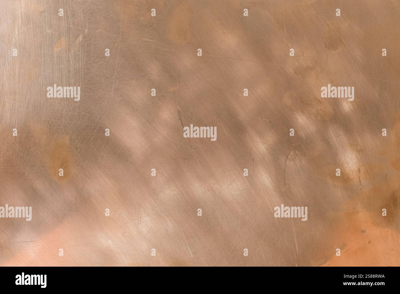 Calm copper surface with Light Salmon color for design. Reflection ...