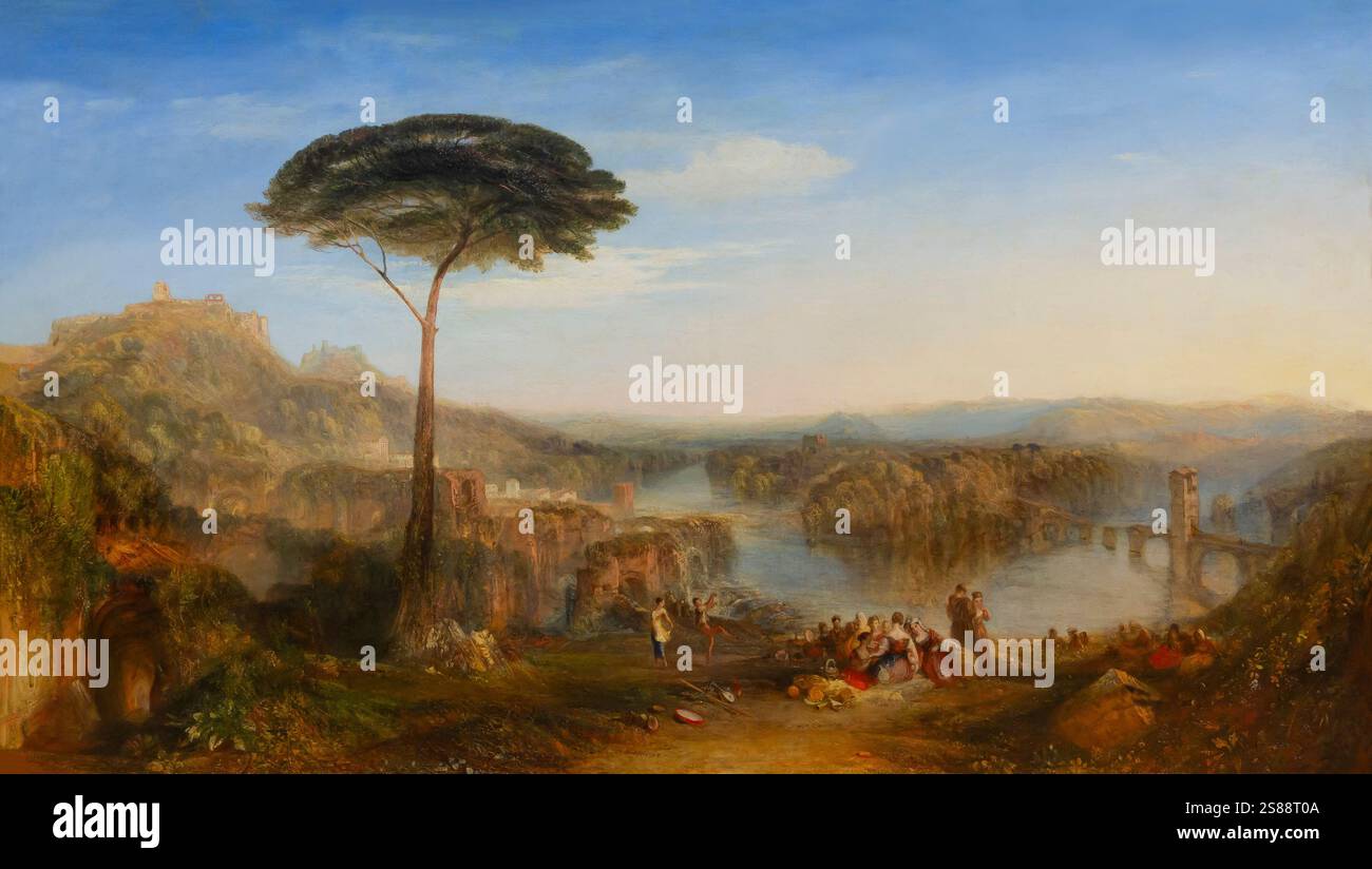 J m w turner italy hi-res stock photography and images - Alamy