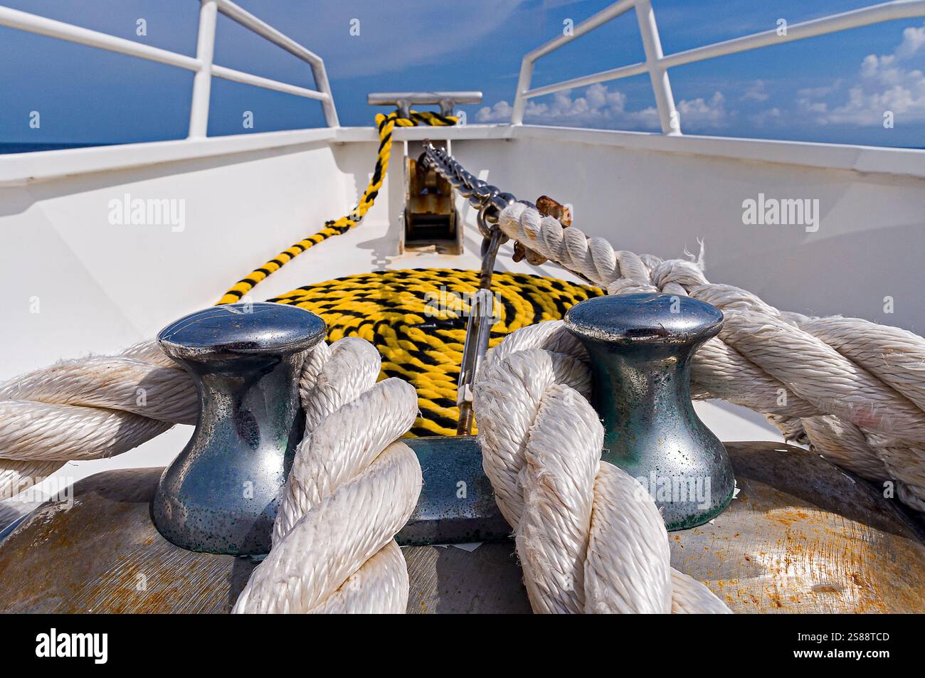 Marine Means, Hardware and Details. Turks & Caicos at the Caribbean Sea ...
