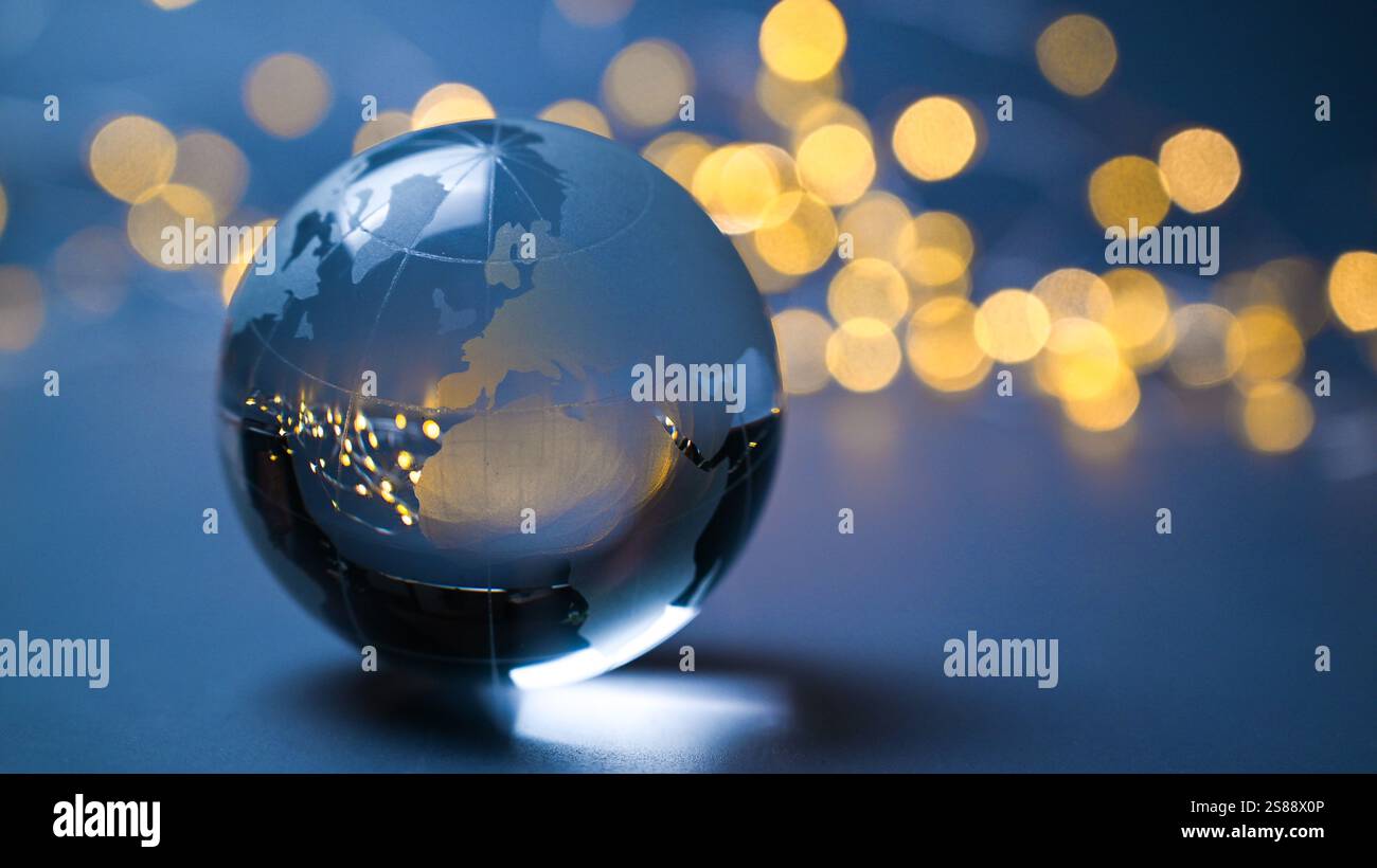 New year 2025. European eu trade and science in Europe, africa and asia ...