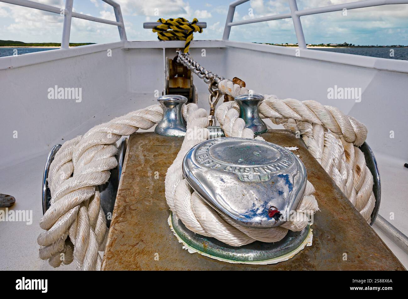 Marine Means, Hardware and Details. Turks & Caicos at the Caribbean Sea ...