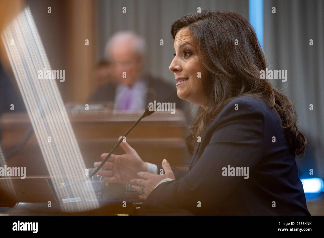 Washington, United States. 21st Jan, 2025. U.S. Rep. Elise Stefanik, R ...