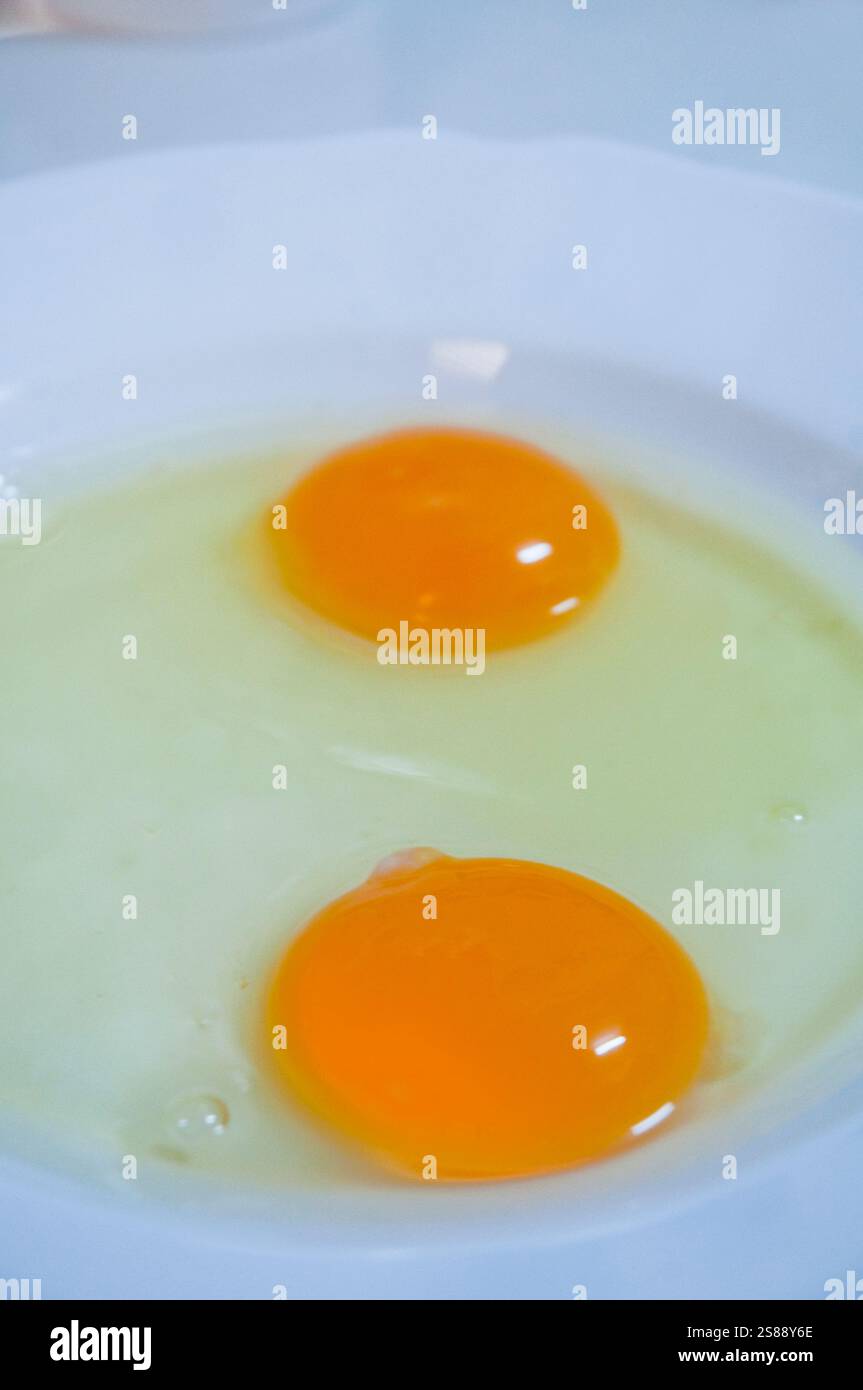 Close up two egg hi-res stock photography and images - Alamy
