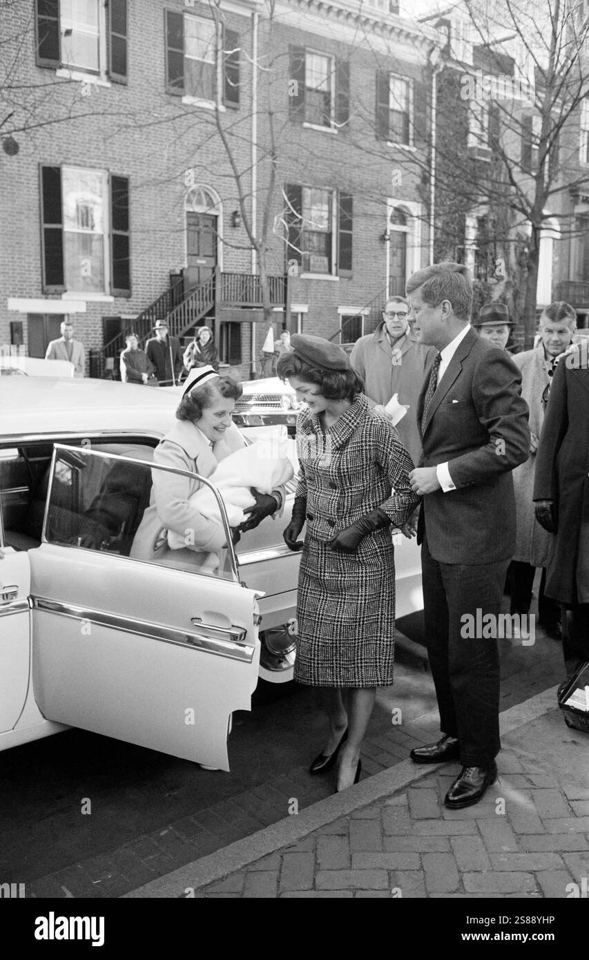 John kennedy jacqueline washington hi-res stock photography and images ...