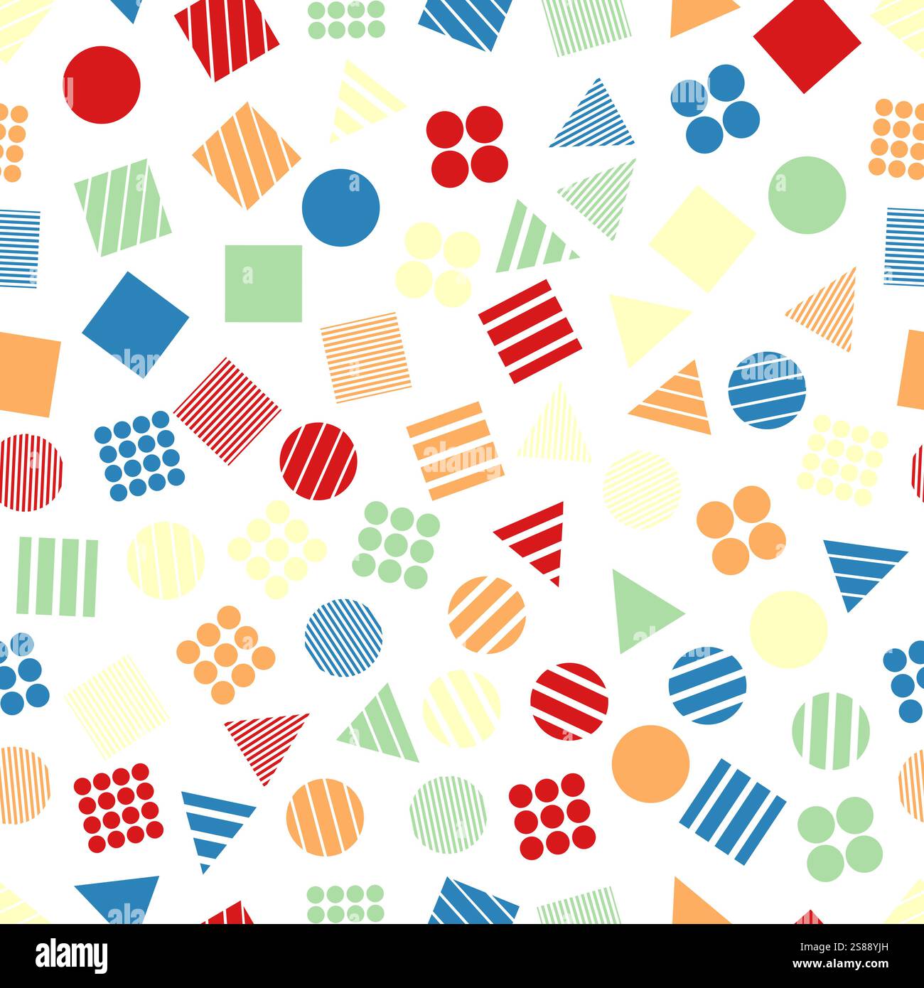 Seamless primitive geometric patterns for tissue and postcards. Trendy ...