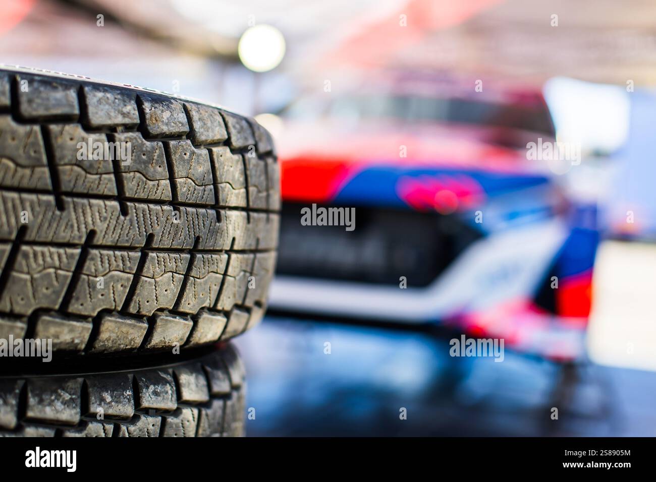 Pneus Hankook during the Rallye Automobile Monte Carlo 2025, 1st round of the 2025 WRC World ...