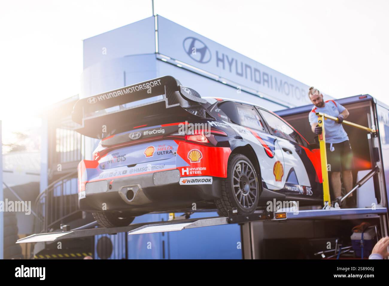 16 Adrien FOURMAUX, Alexandre CORIA, Hyundai I20 Rally1, ambiance during the Rallye Automobile ...