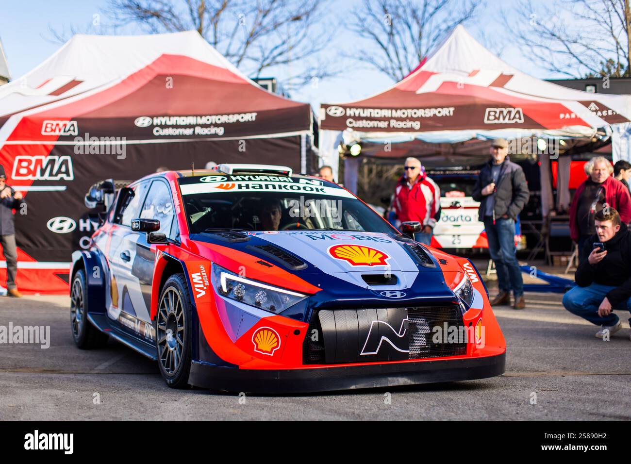 16 Adrien FOURMAUX, Alexandre CORIA, Hyundai I20 Rally1, ambiance ...