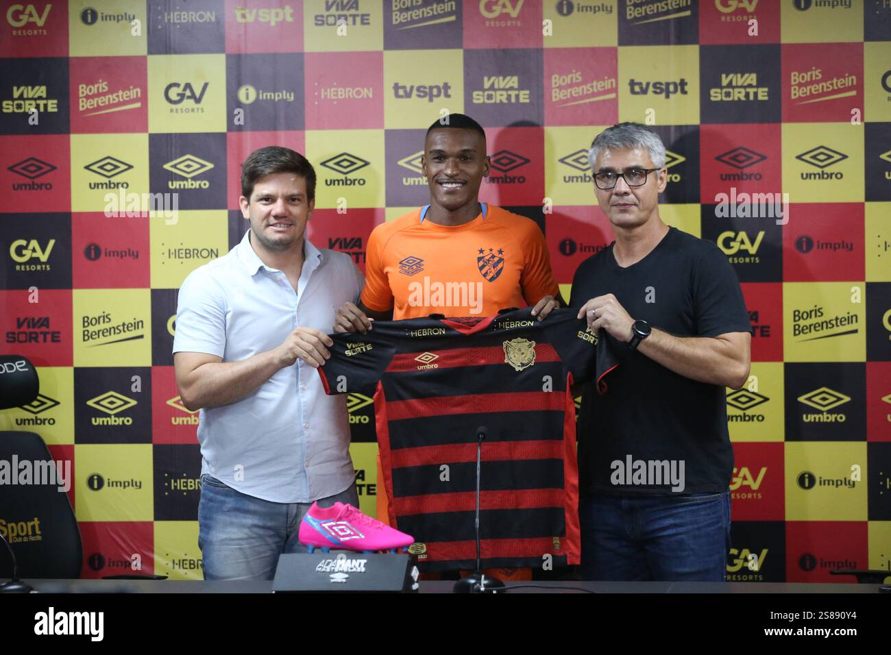 PE - RECIFE - 01/21/2025 - SPORT, PRESENTATION MATHEUS ALEXANDRE ...