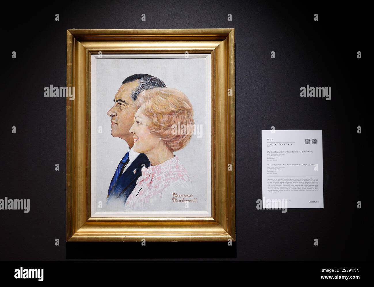 New York, United States. 17th Jan, 2025. The Candidates and their Wives ...