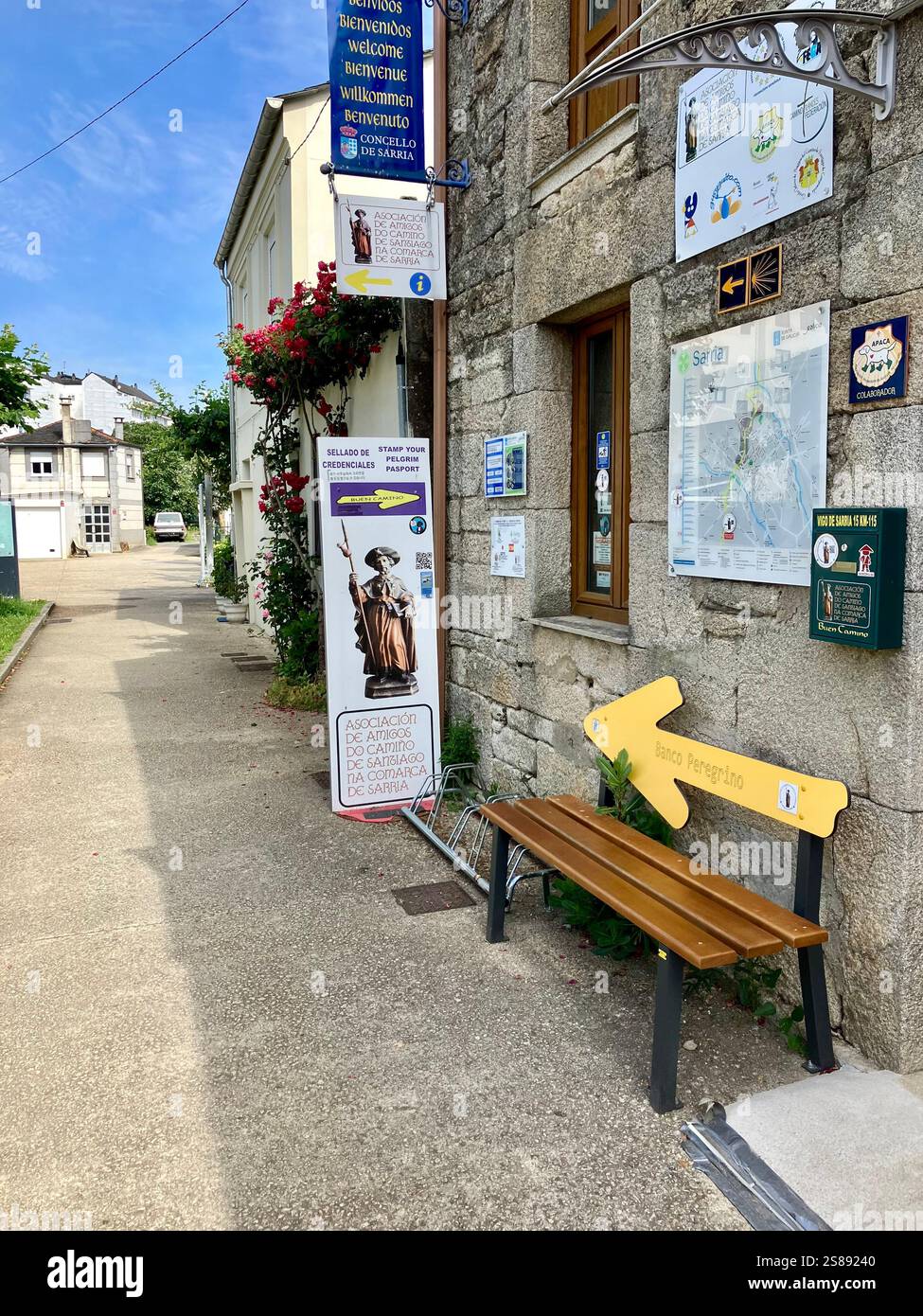 Signs of the Camino: Sarria a Popular Camino Frances Starting Point for ...
